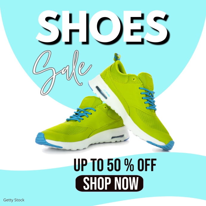 Shoes Ad Instagram template | PosterMyWall