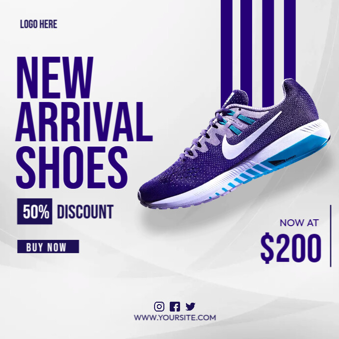 Shoes Ads Template | PosterMyWall