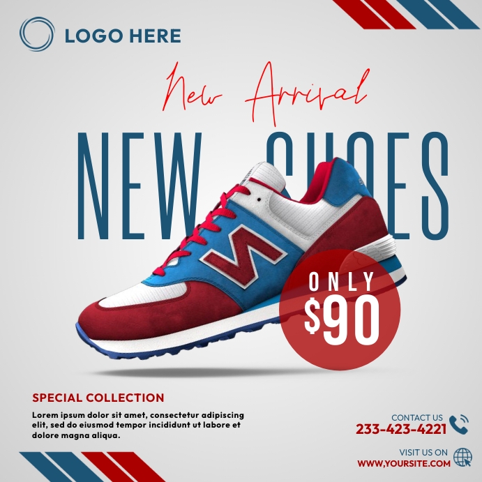 Shoes Ads Template | PosterMyWall