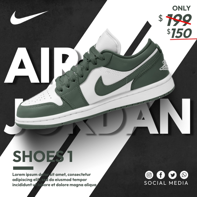 Shoes Ads Template | PosterMyWall