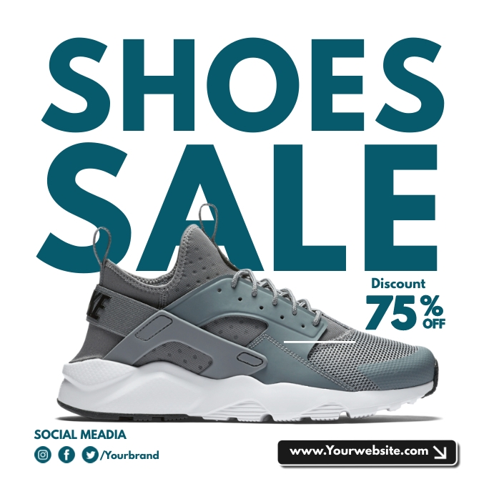 Shoes Advertisement Template | PosterMyWall