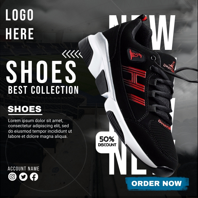 Shoes Best Collection Template | PosterMyWall
