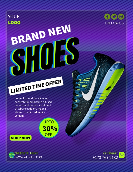 Shoes Brand Template | PosterMyWall