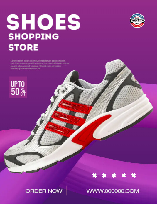 Shoes Branding Posters Template | PosterMyWall
