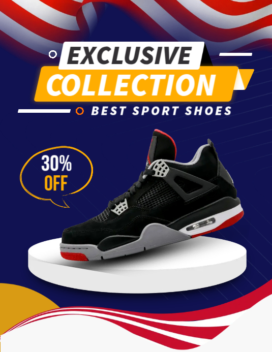 Shoes Collection Flyer Template | PosterMyWall