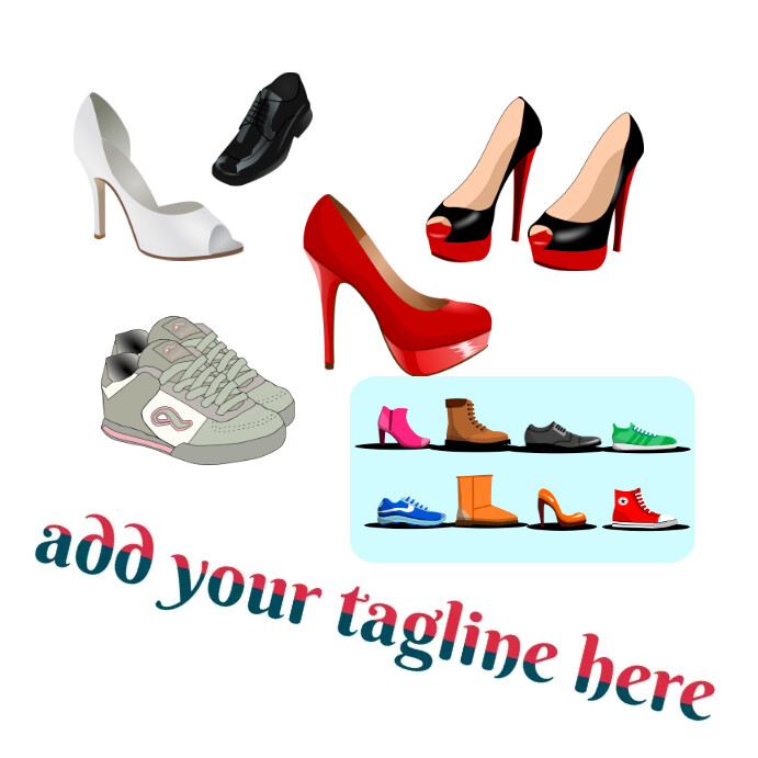 Shoes Template | PosterMyWall
