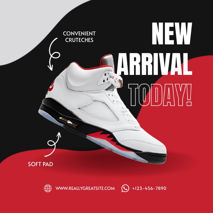 Copy of Shoes New Arrival | PosterMyWall