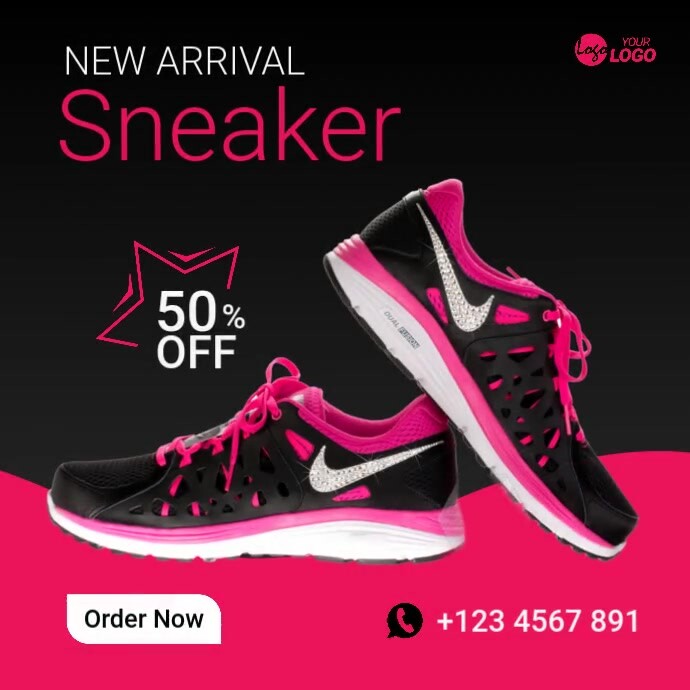 Shoes offer banner ad Template | PosterMyWall