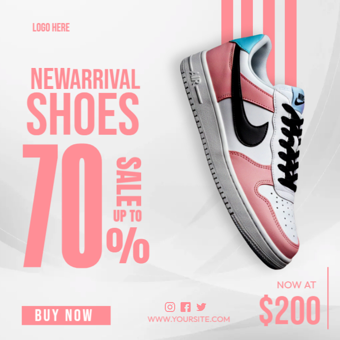 Shoes Promo Flyers Template | PosterMyWall