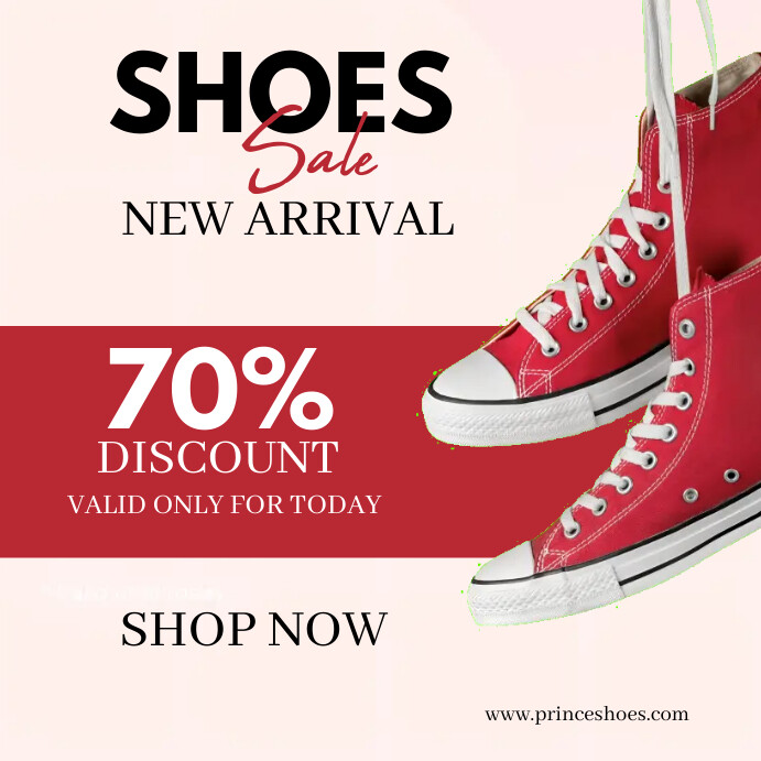 Shoes Sale Template | PosterMyWall