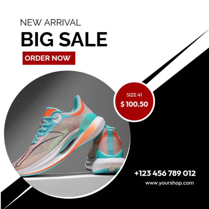 Plantilla de Shoes Shop ad | PosterMyWall