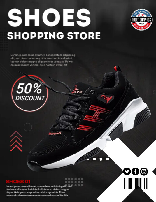 Shoes Store Posters Template | PosterMyWall