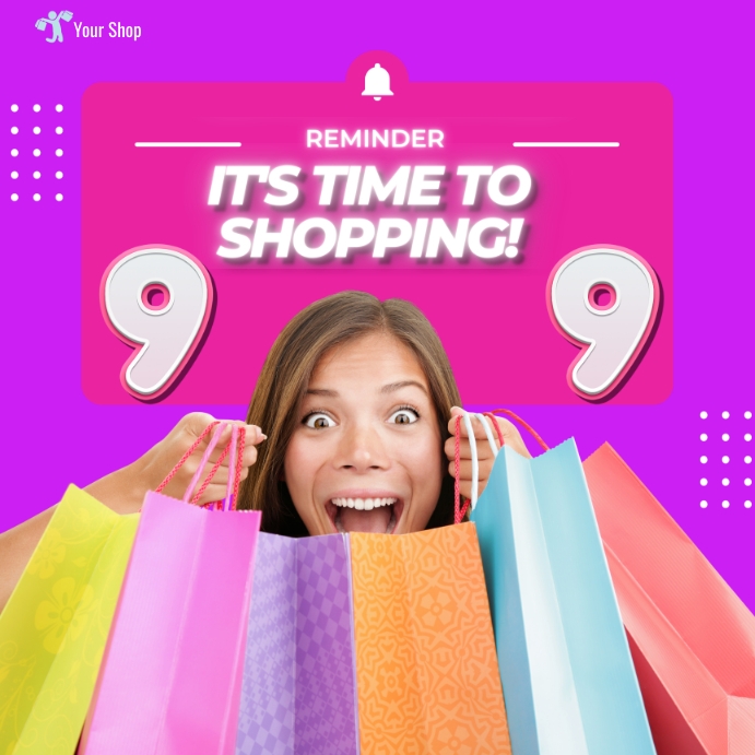 Shooping 9.9 Template | PosterMyWall