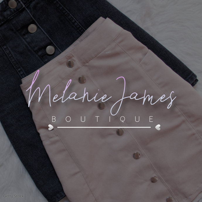Shop Boutique Script Logo Template | PosterMyWall