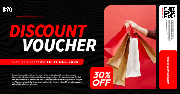 Plantilla de Shop Discount Voucher | PosterMyWall