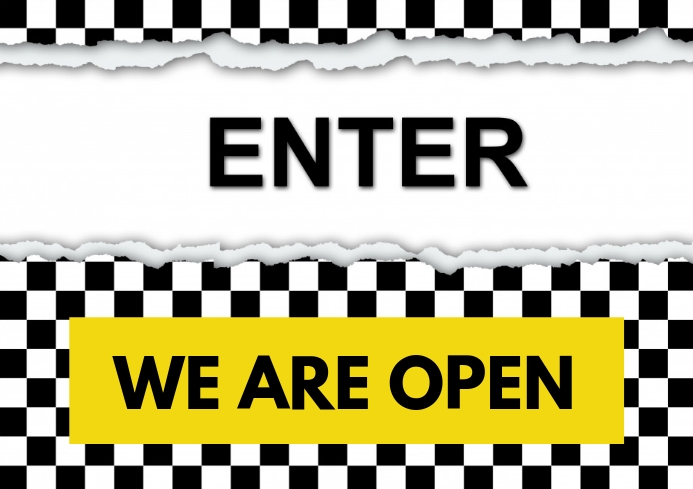 Shop Open A 4 Size Template | PosterMyWall
