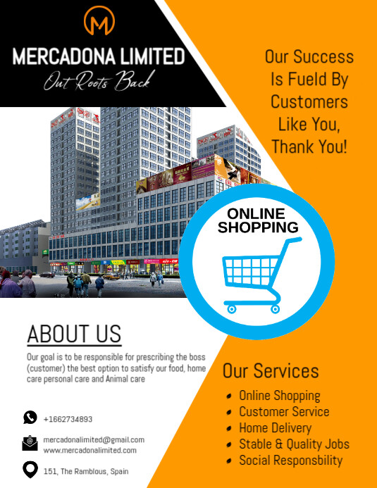 Shopping business flyer Template | PosterMyWall
