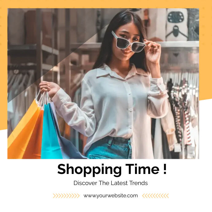 Shopping Template | PosterMyWall