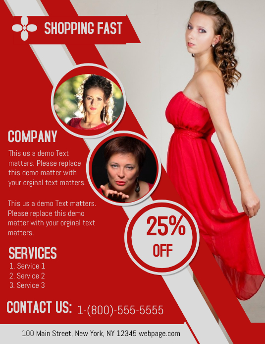 Shopping Fast Template | PosterMyWall