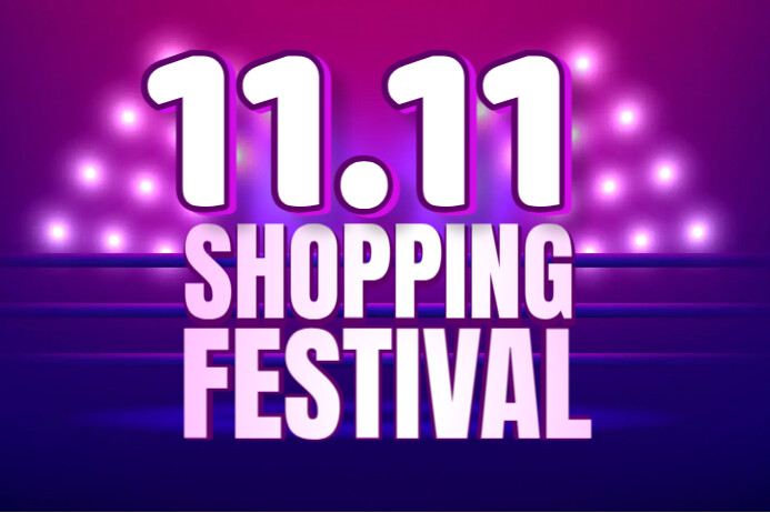 Shopping Festival Ads Template | PosterMyWall