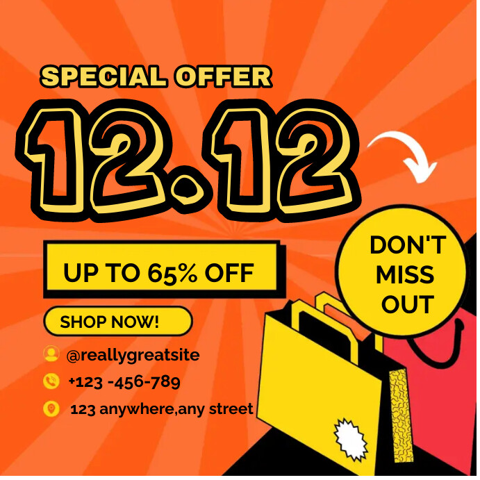 Shopping flyer Templat | PosterMyWall