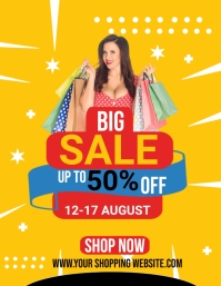 Shopping flyer Template | PosterMyWall