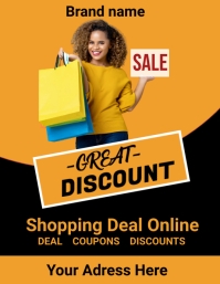 Shopping flyer Template | PosterMyWall