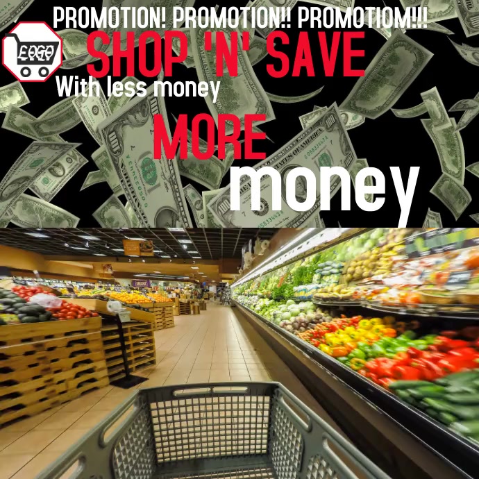 Shopping promotion Template | PosterMyWall