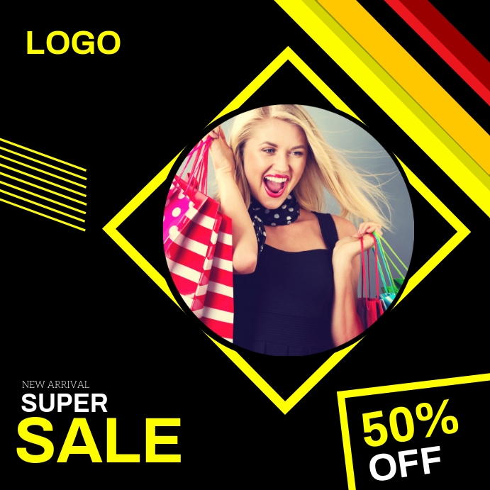 SHOPPING SALE Template | PosterMyWall