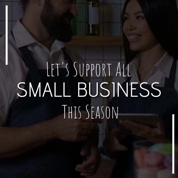Copy of Shopping Small Business Video Ad | PosterMyWall