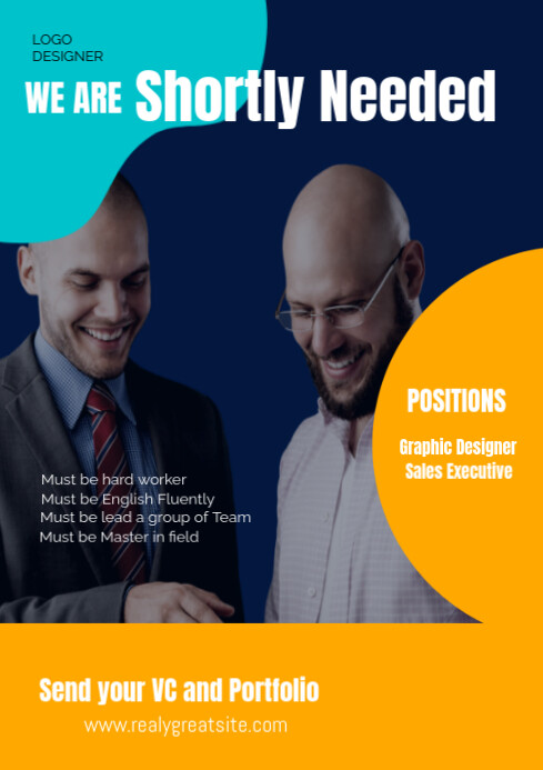 shortly needed person for job now coming soon this month Template ...