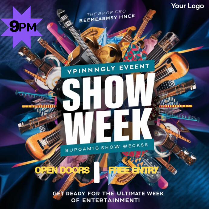Show Week Flyer Template | PosterMyWall