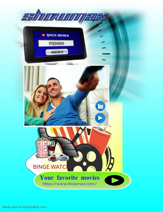 showmax advert Template | PosterMyWall