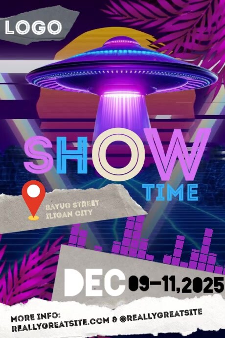 Copy of Showtime Night Party Video | PosterMyWall