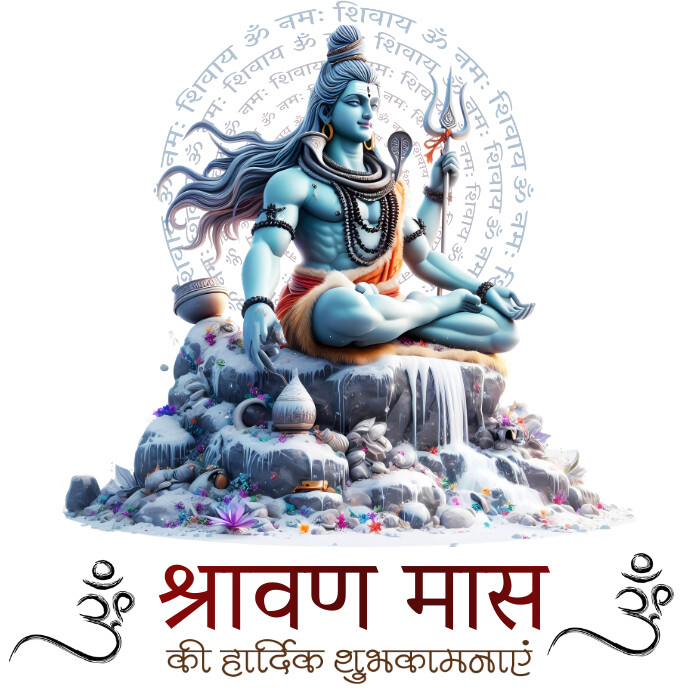 Shravan mas Template | PosterMyWall