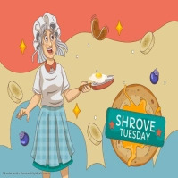 Shrove Tuesday poster design template | PosterMyWall