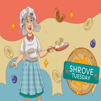 Shrove Tuesday poster design template | PosterMyWall