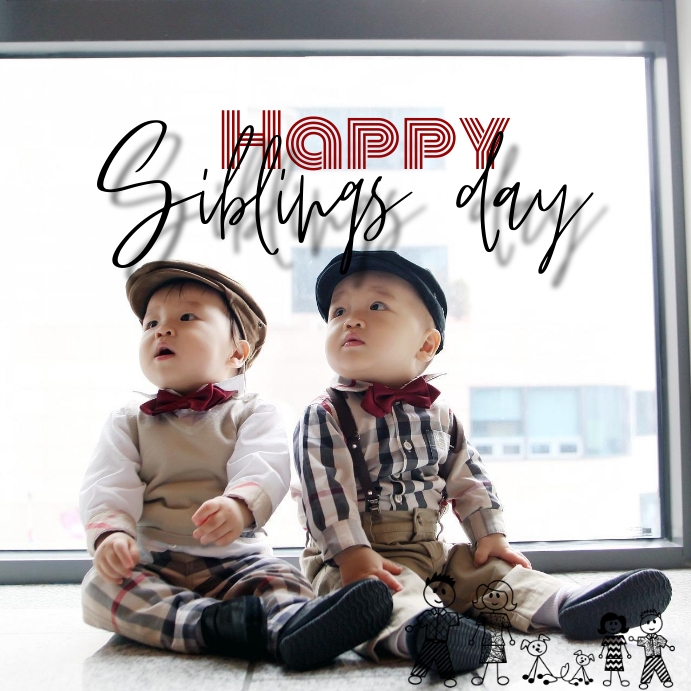 siblings day Template | PosterMyWall