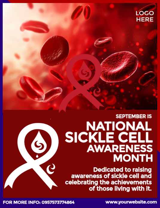 Sickle Cell Awareness Month Flyer Template | PosterMyWall