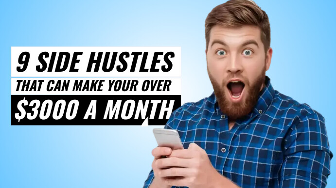 Side hustles template | PosterMyWall