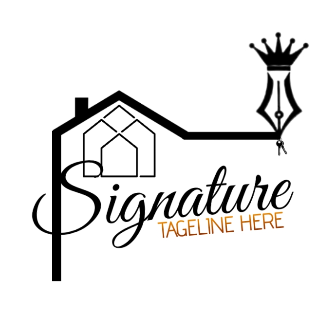 signature logo ,Hand-drawn and handwritten lo Template | PosterMyWall