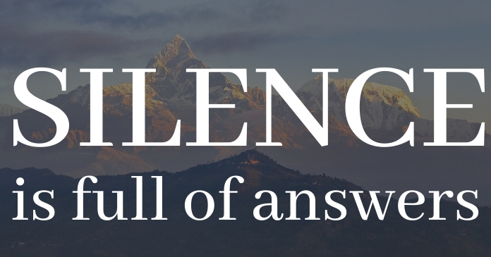 Copy of Silence | PosterMyWall