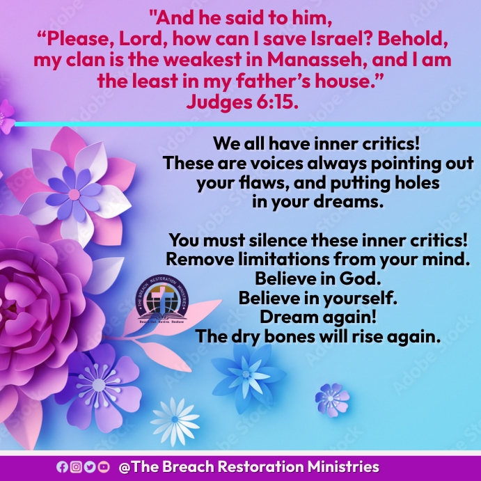 silence inner critic Template | PosterMyWall