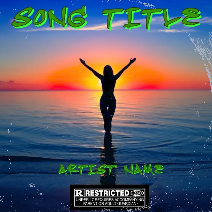 Silhouette Album cover by finesse truth Template | PosterMyWall