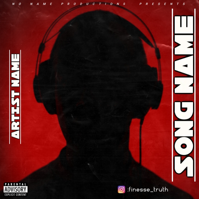 Silhouette Album cover by finesse truth Template | PosterMyWall