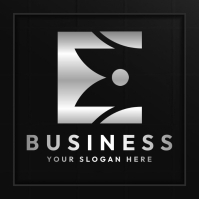 Business Logo Silver Template | PosterMyWall