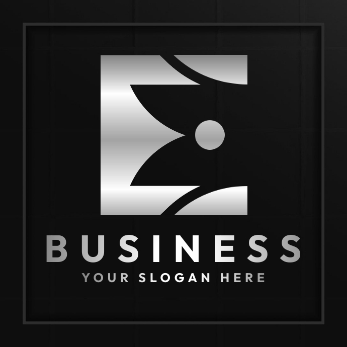 Silver Business Logo Template | PosterMyWall