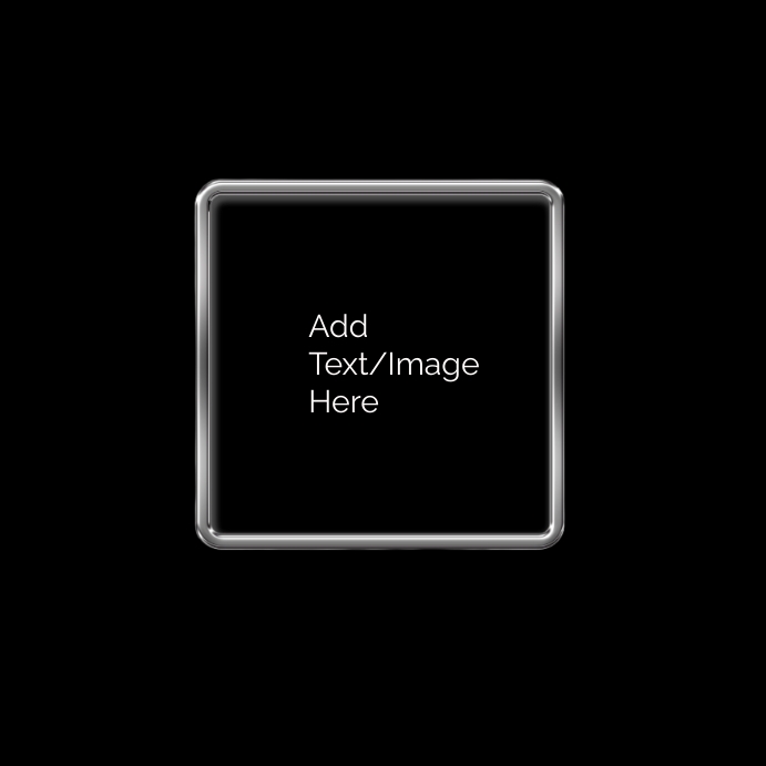 silver frame Template | PosterMyWall