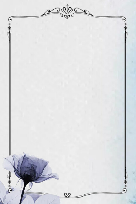 Silver frame wedding anniversary Invitation Template | PosterMyWall