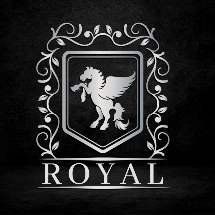 Silver Horse Logo Templat | PosterMyWall